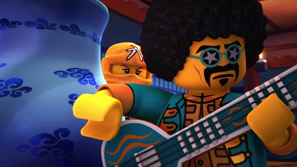 LEGO Ninjago Jacob Pevsner Minifigure - Elemental Master of Sound ...
